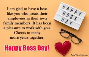 Happy Boss Day Wishes – True Inspirational Wordings, Great Thoughts ...